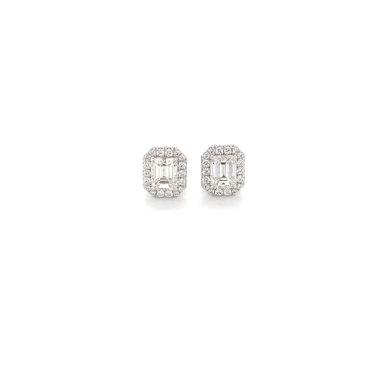 Emerald Cut Diamond Stud Earrings – Jack Sutton Royal
