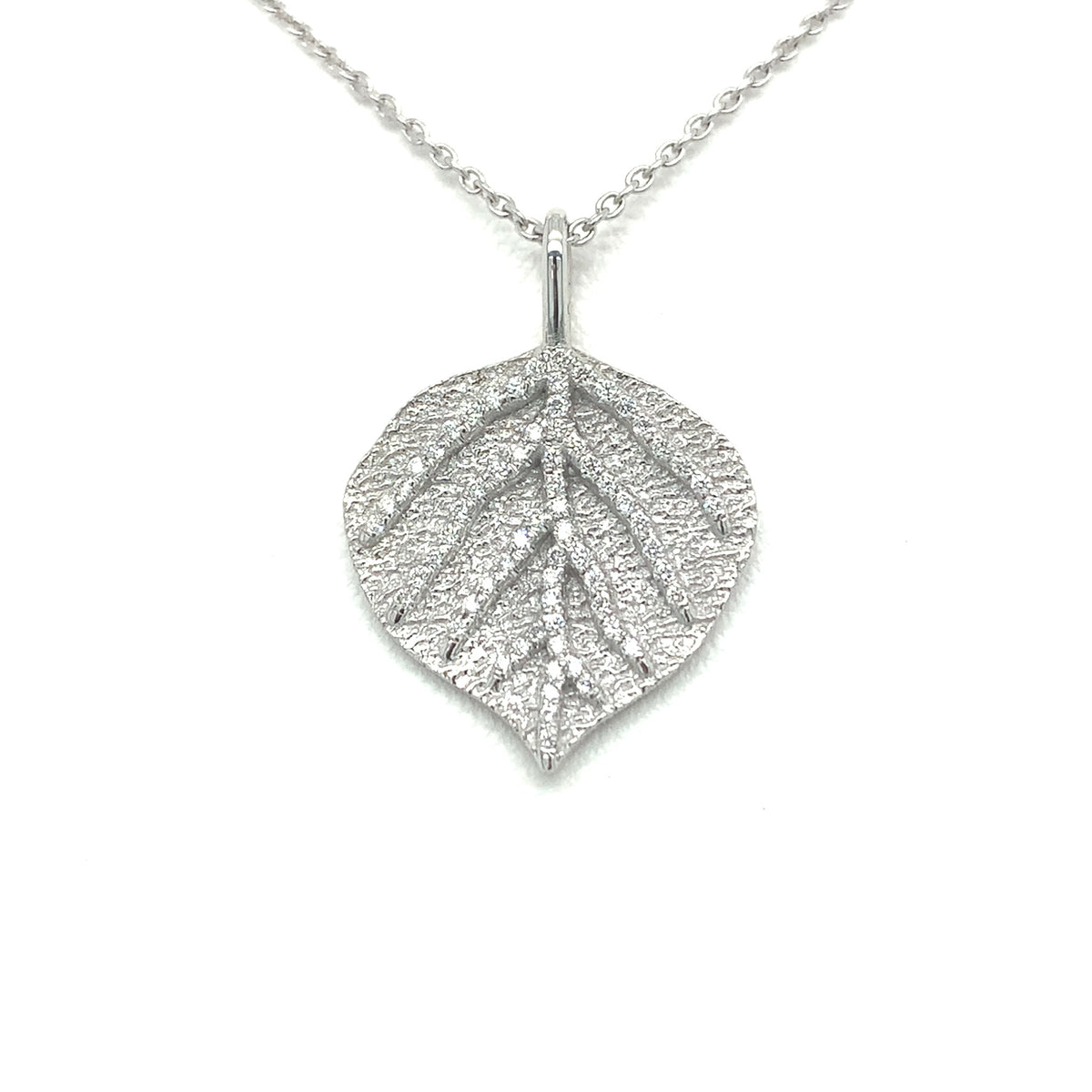 Signature Jack Sutton Aspen Leaf Diamond Necklace – Jack Sutton Royal